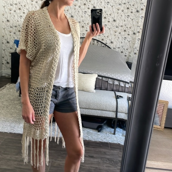 POL | Other | Tan Duster Sz Med | Poshmark